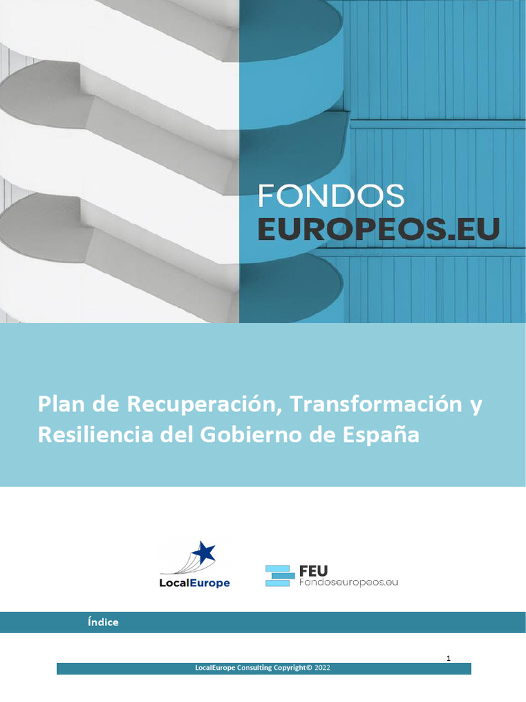 Guía Plan España - EntidadesLocales | PDF