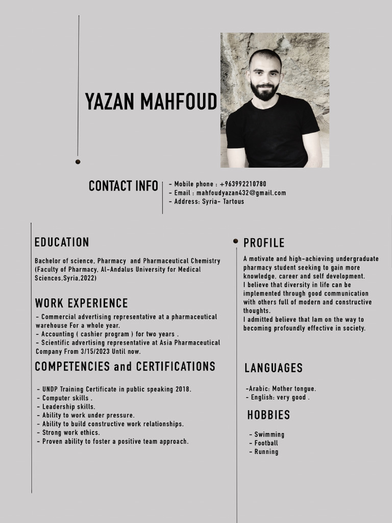 Yazan-cv-Edited - (1) 2 | PDF