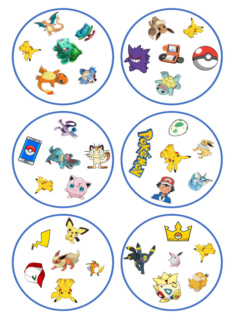 Dobble Pokemon | PDF