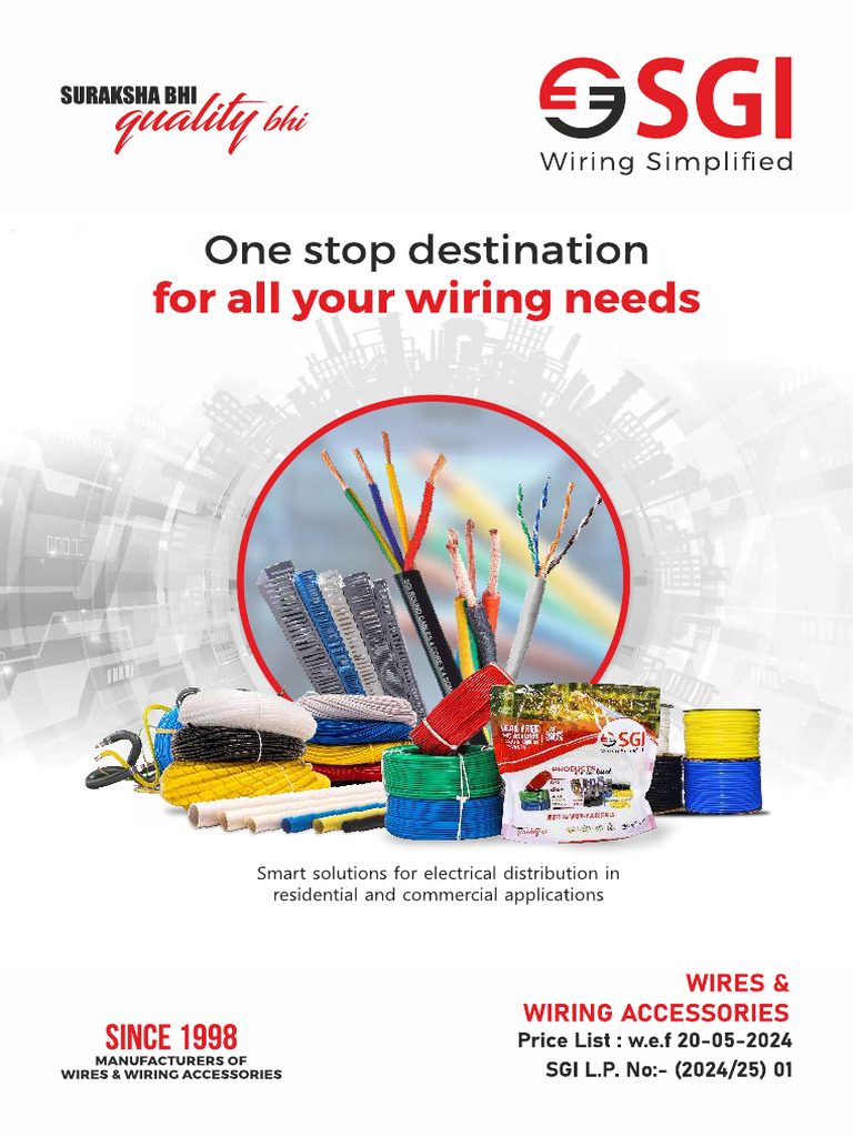 Sgi Price List 2024-25 | PDF