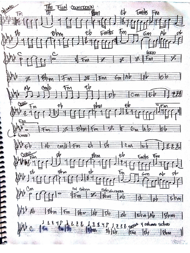 The Final Countdown | PDF