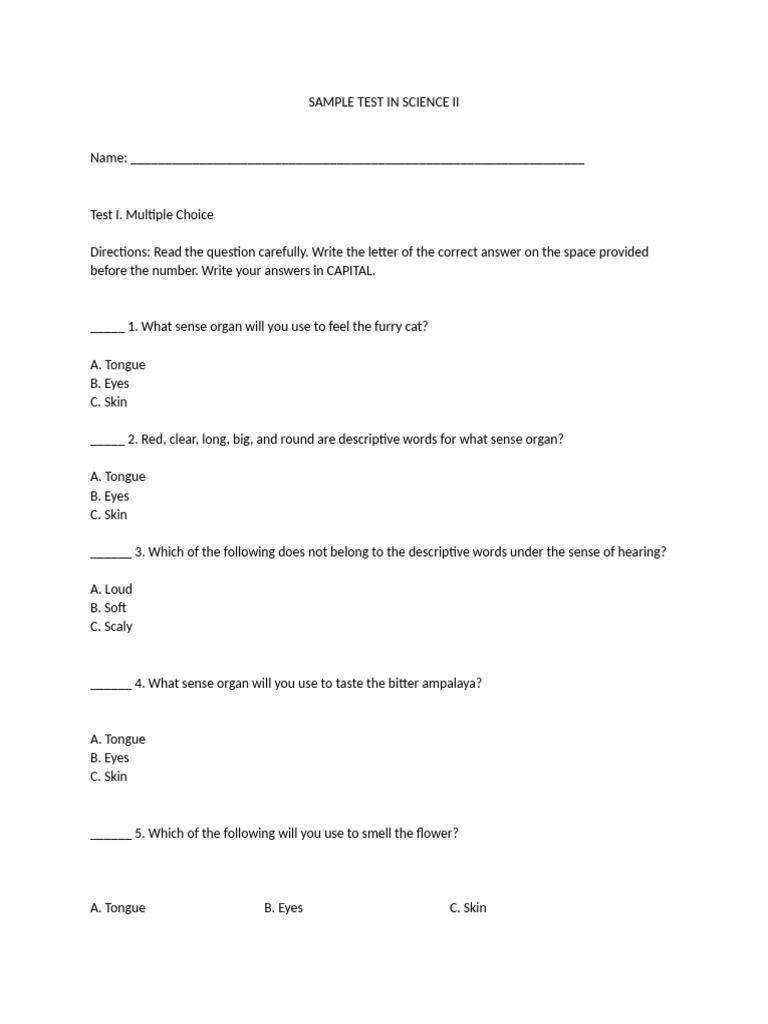 Abah - Fil & Sci Sample 1st Qe | PDF