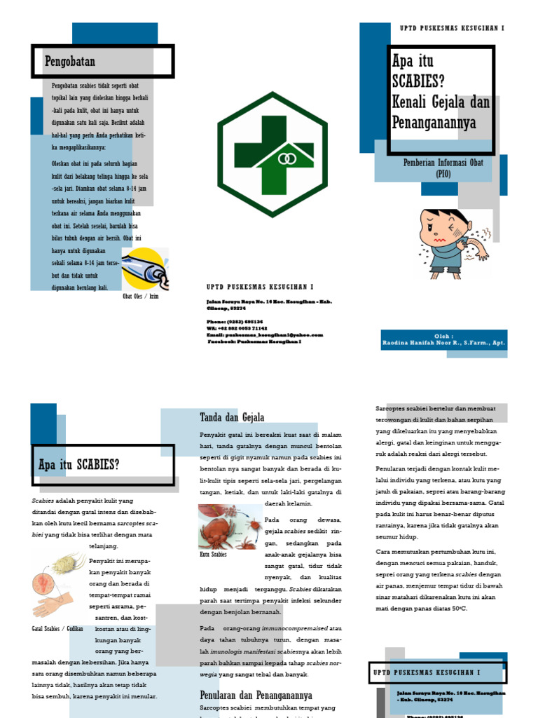 Leaflet Scabies | PDF