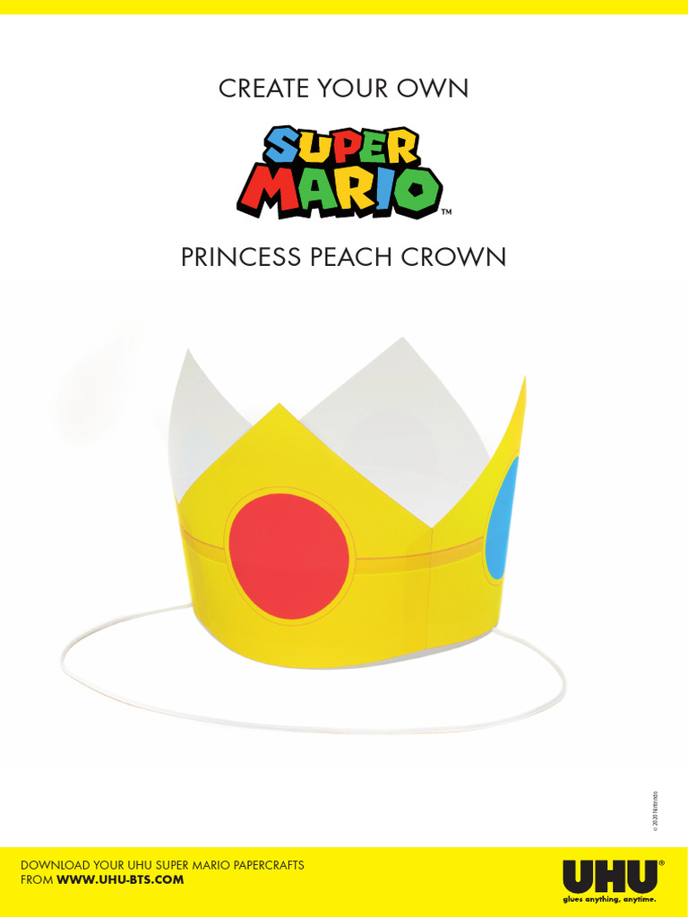 Uhu Papercraft Peach Crown | PDF