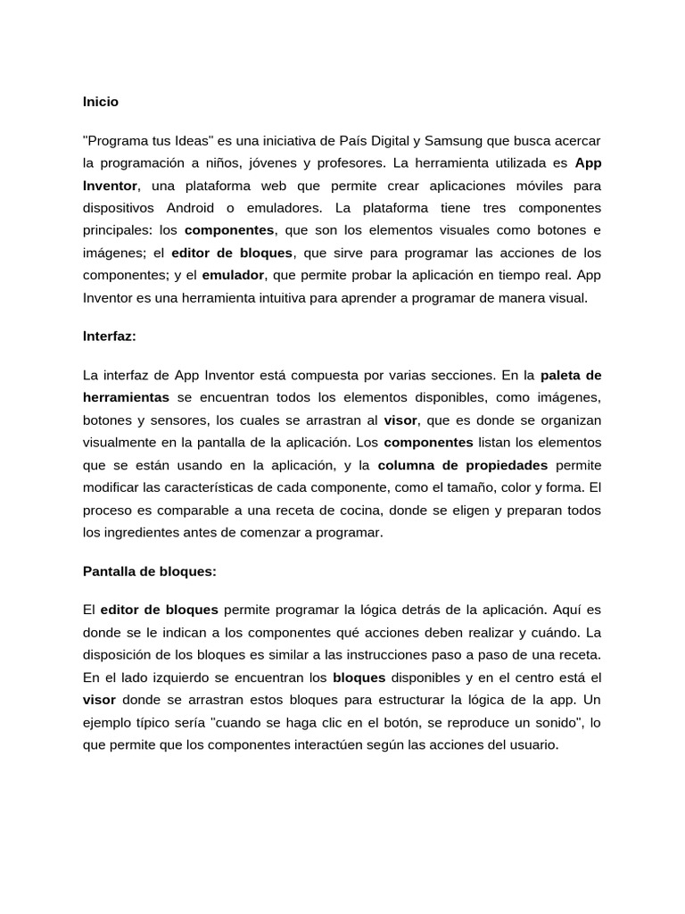 Aprende a Programar con App Inventor | PDF | Aplicación movil | Tecnología