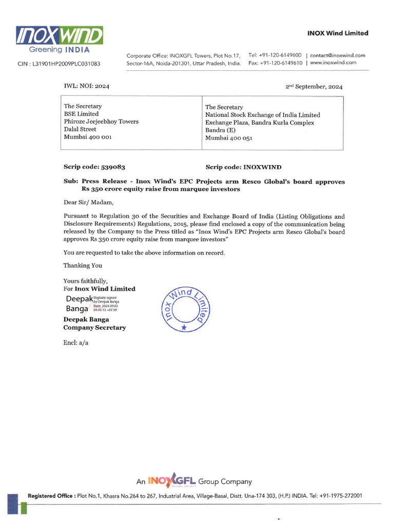 NDL A: Greening | PDF | Wind Power | Business