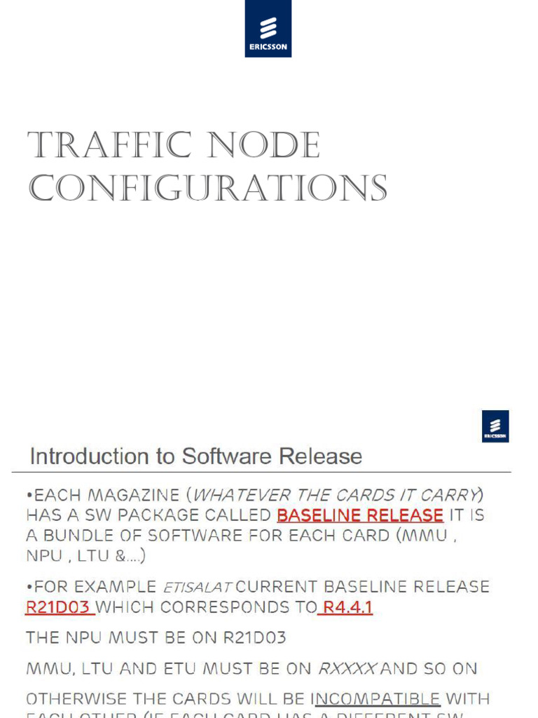 1) Traffic Node Commissioning | PDF