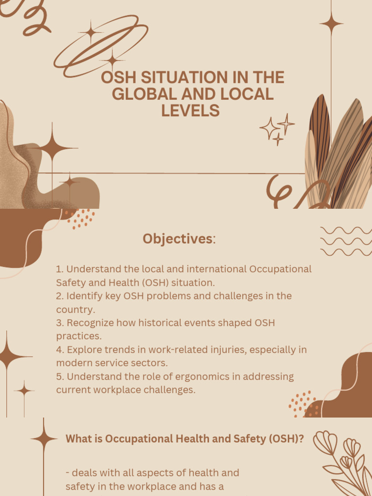 Osh Situation in The Global and Local Levels | PDF