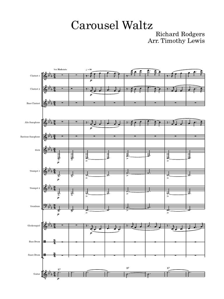 Carousel Waltz Score | PDF