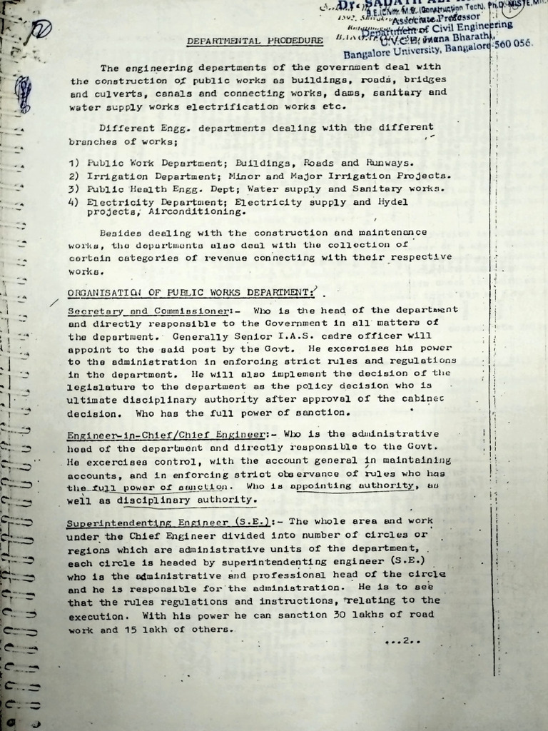 3.1 Departmental Procedures | PDF