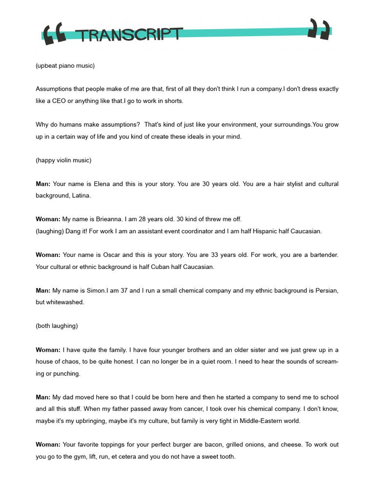 Are-You-Judging-a-Book-Transcript | PDF