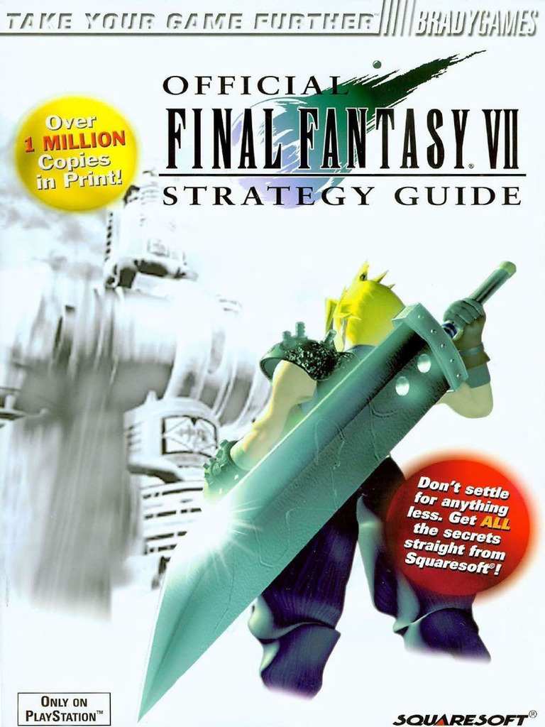 Final Fantasy VII Bradygames Strategy Guide | PDF