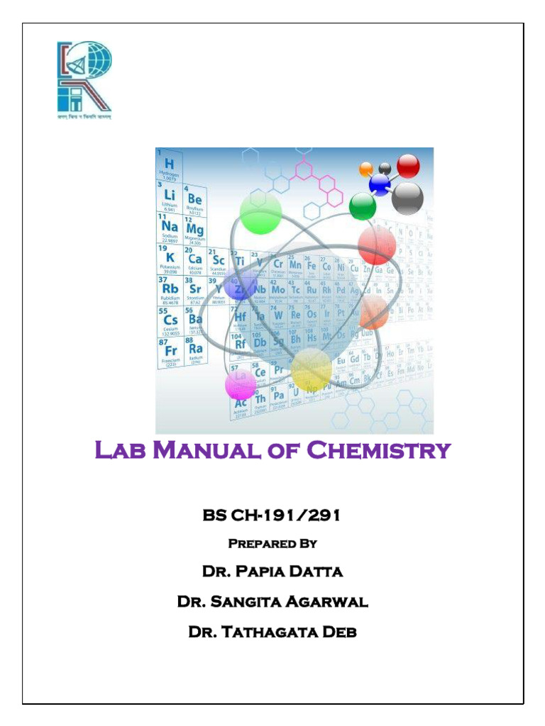 Lab Manual Chemistry | PDF