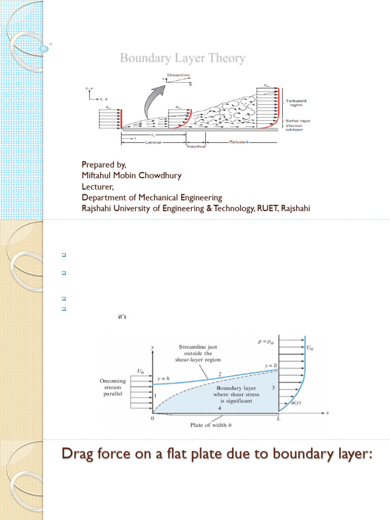 Boundary Layer Theory | PDF