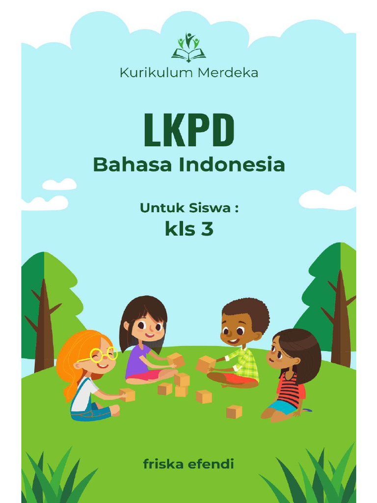LKPD Menulis Kalimat | PDF
