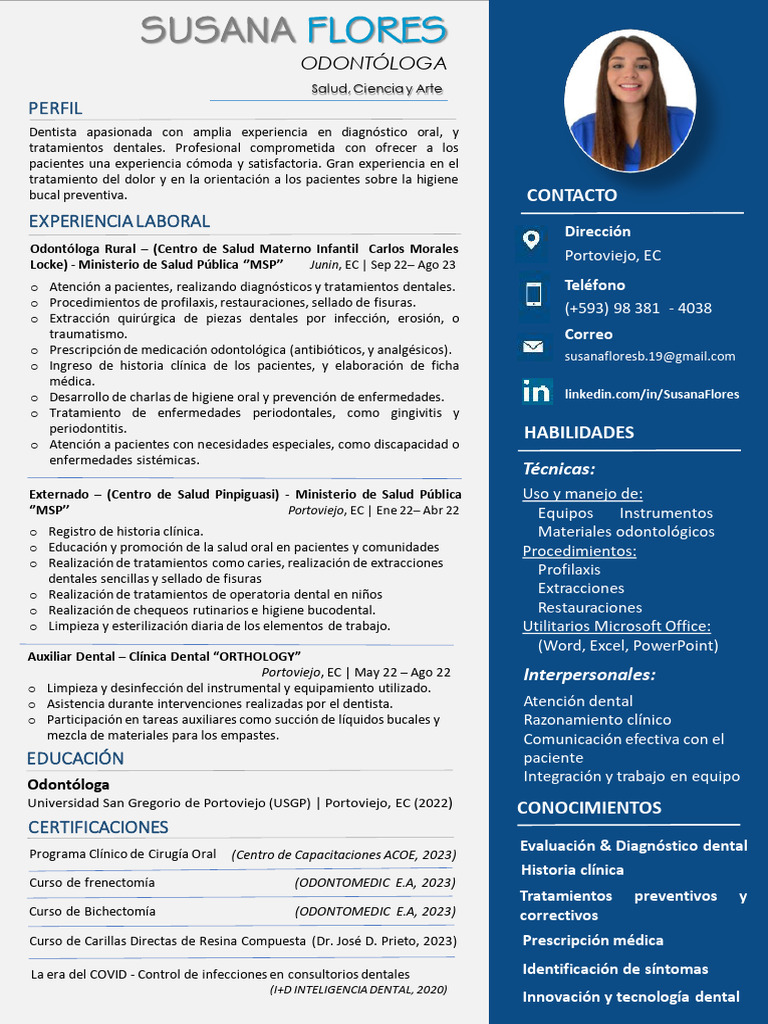 Cv Susana Flores .. | PDF
