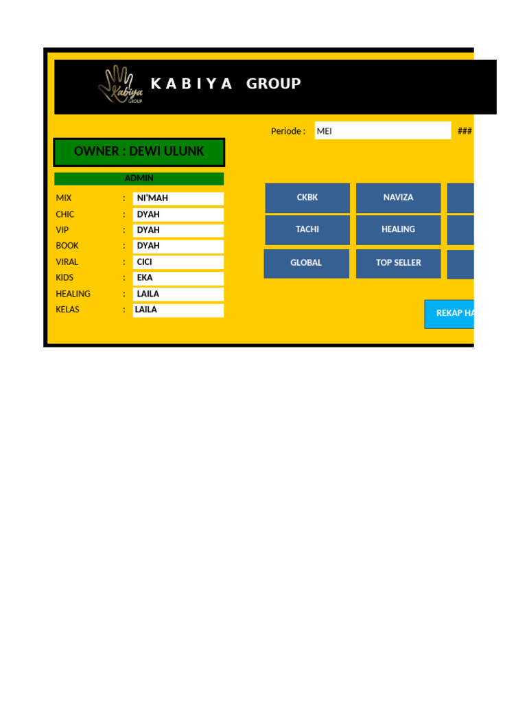 Rekap Kabiya Mei 2023-1 | PDF