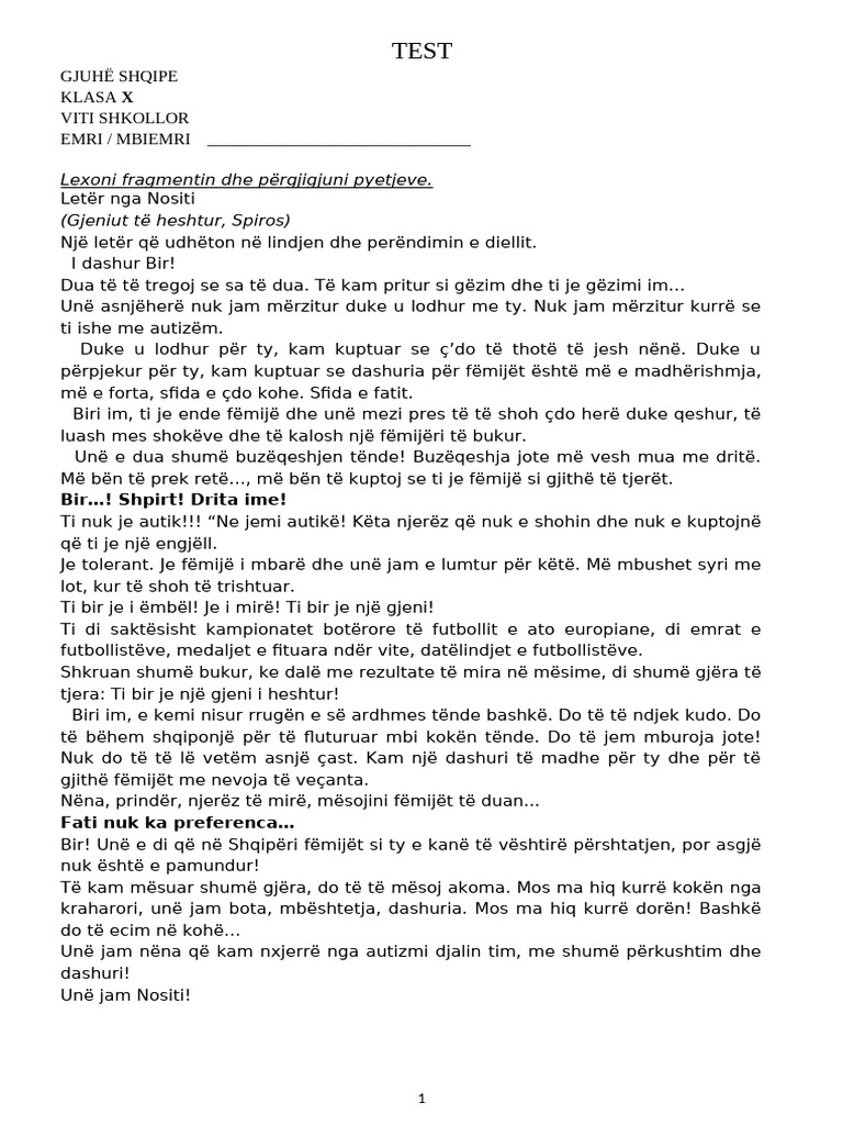 Model Testi | PDF