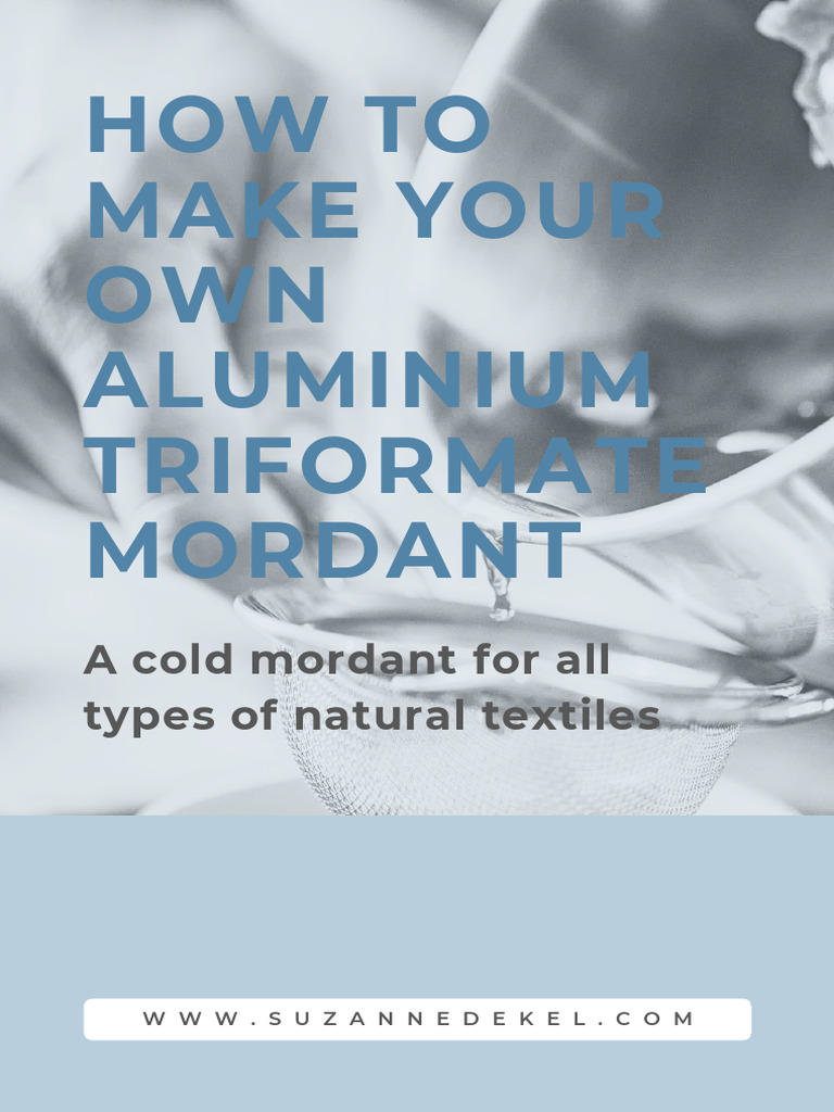 How To Make Your Own Aluminium Tri-Formate | PDF