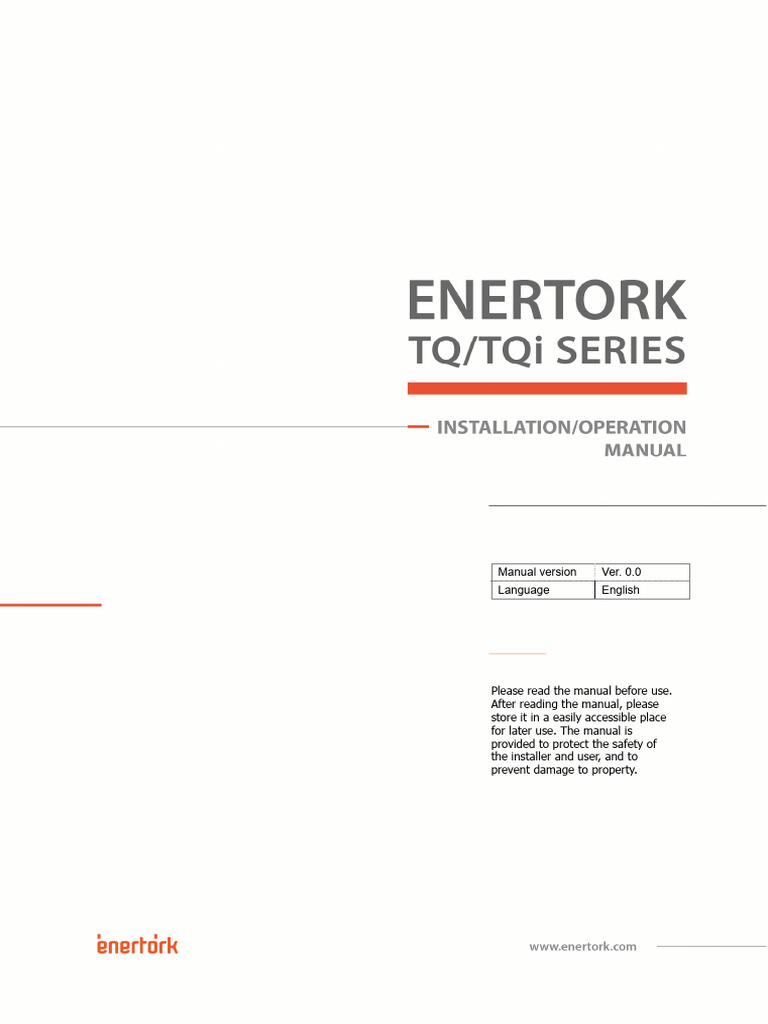 Manual TQ Series | PDF