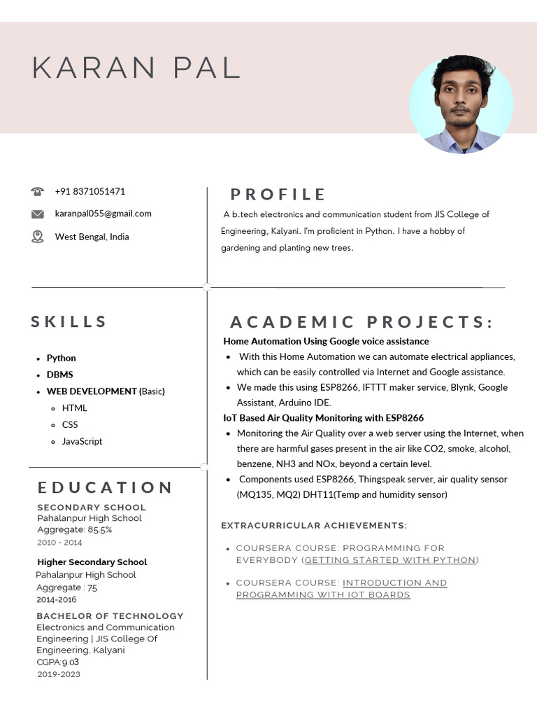 Karan Pal Resume | PDF