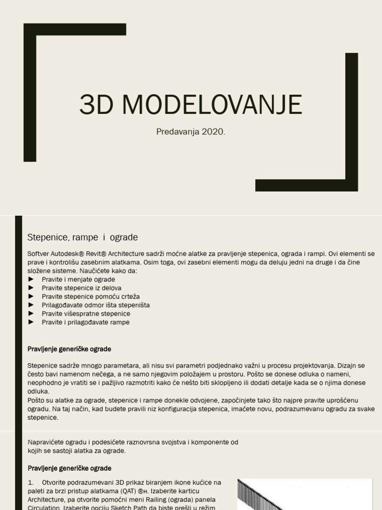 Predavanje 3DM | PDF