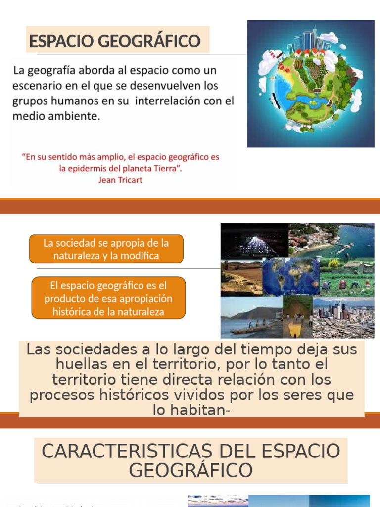 ESPACIO GEOGRÁFICO | PDF