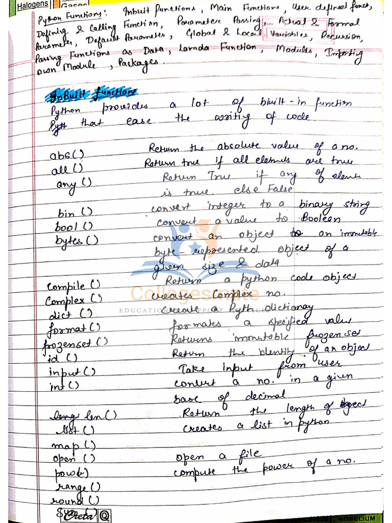 Unit-2 part-2 python programming | PDF Unit-2 part-2 python programming | PDF