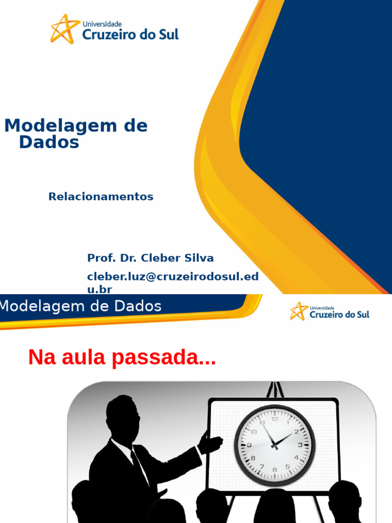 03-Aula 03 - Modelagem de Dados - Aula3-Relacionamento | PDF