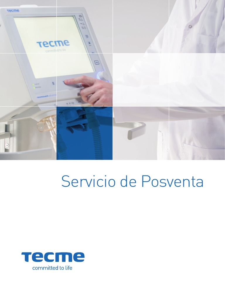 Respirador Tecme - Folleto Posventa | PDF