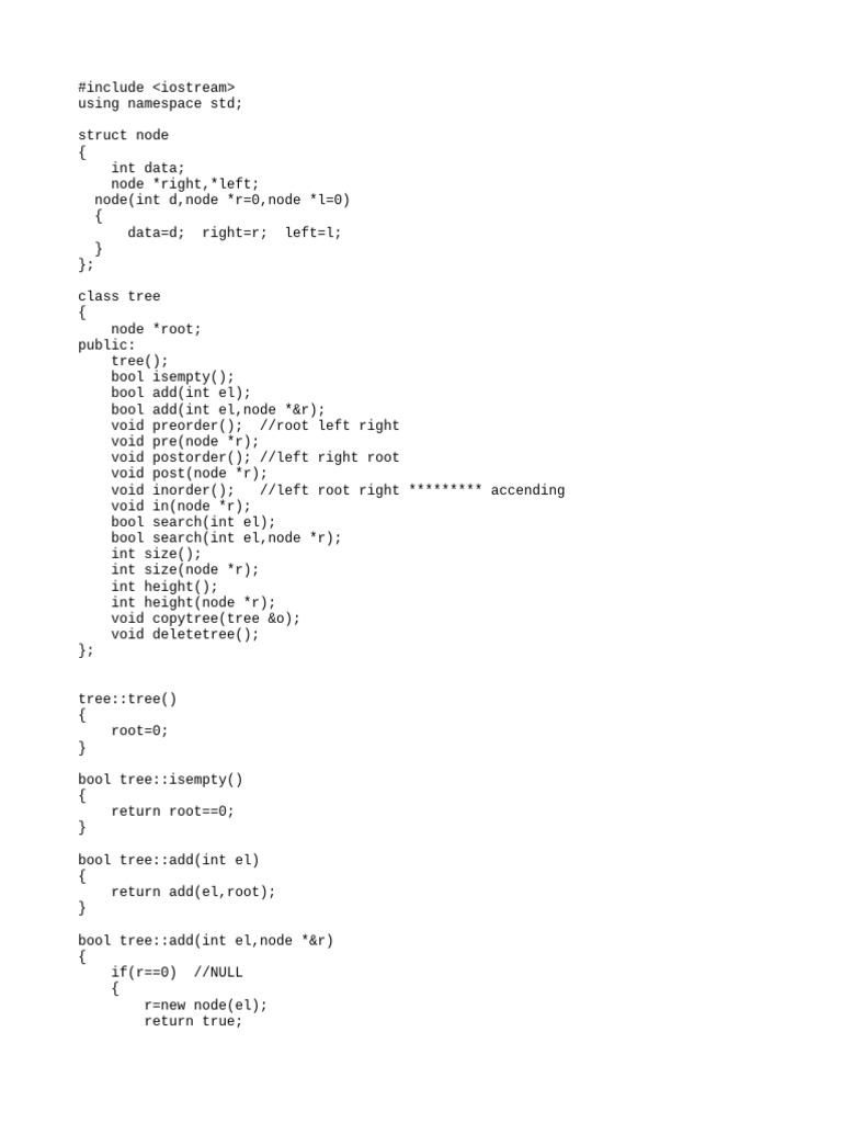 Full Tree | PDF