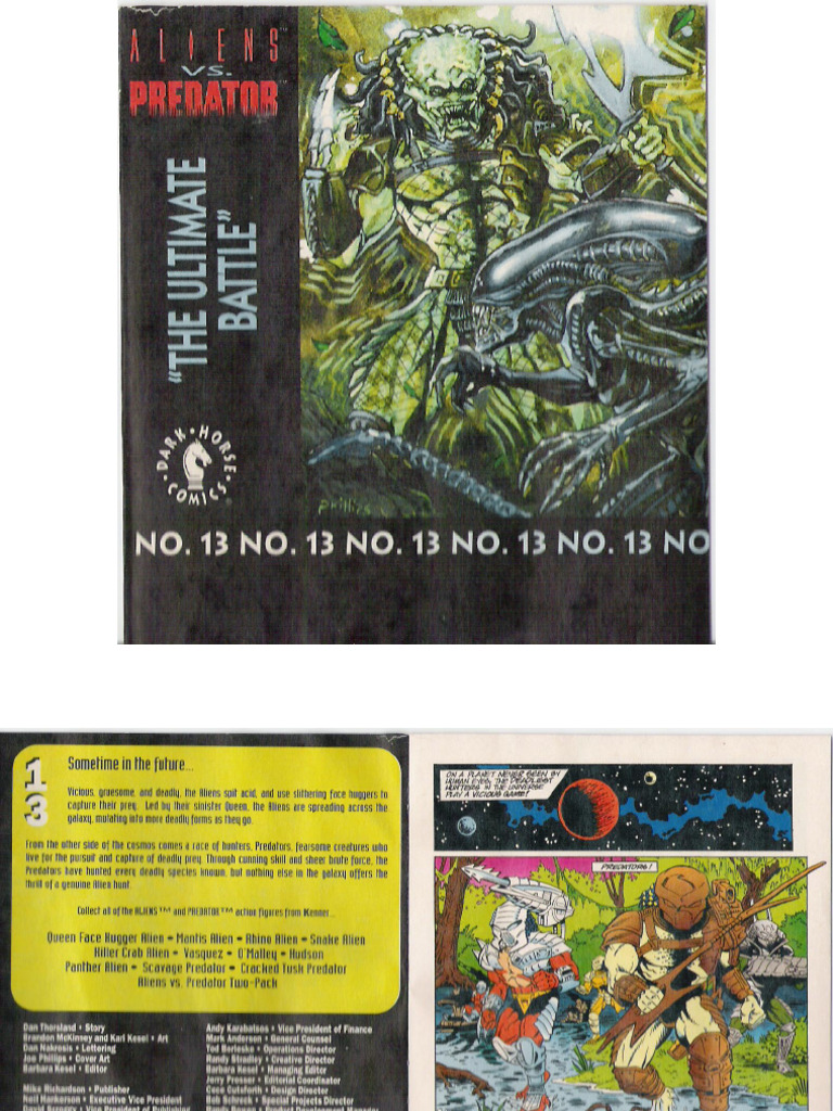 Aliens vs. Predator - The Ultimate Battle | PDF