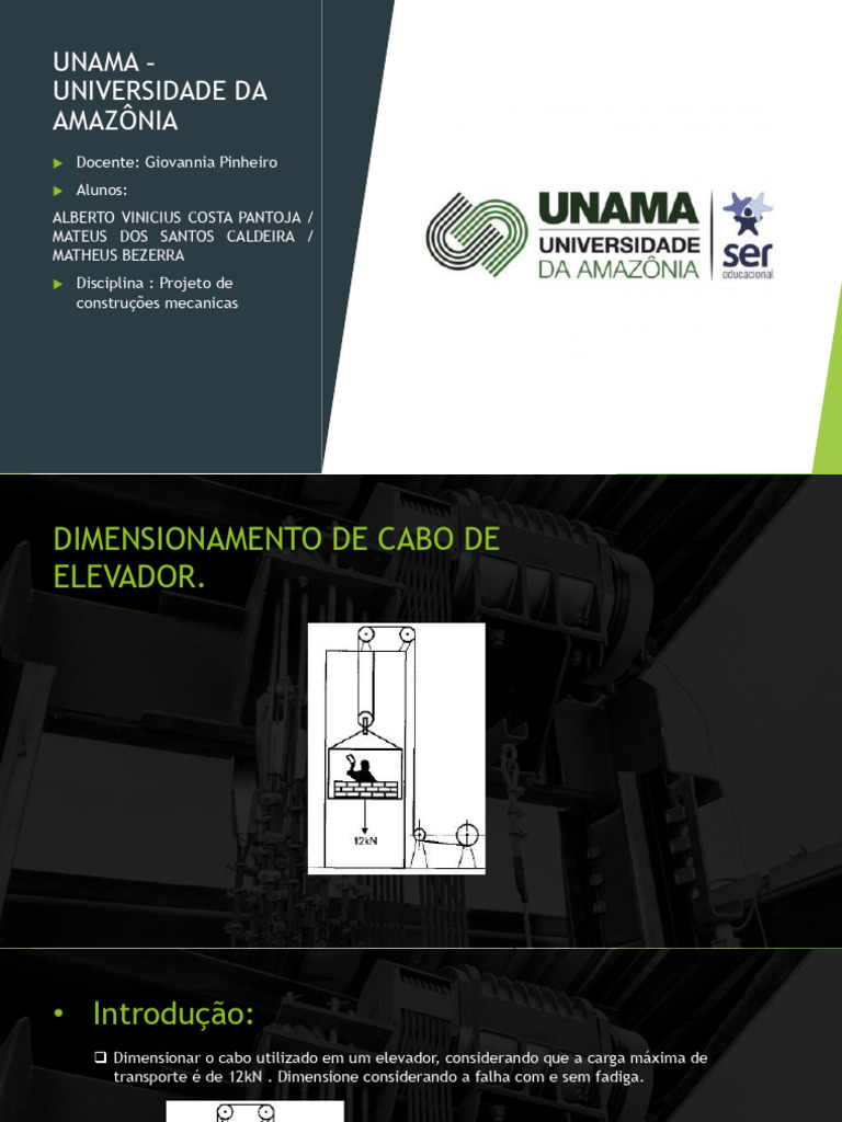 Cabos Elevador | PDF