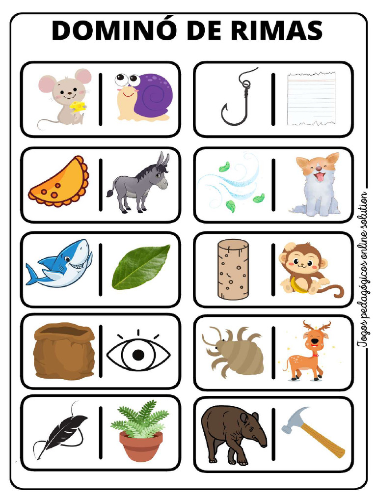 Dominó de Rimas | PDF
