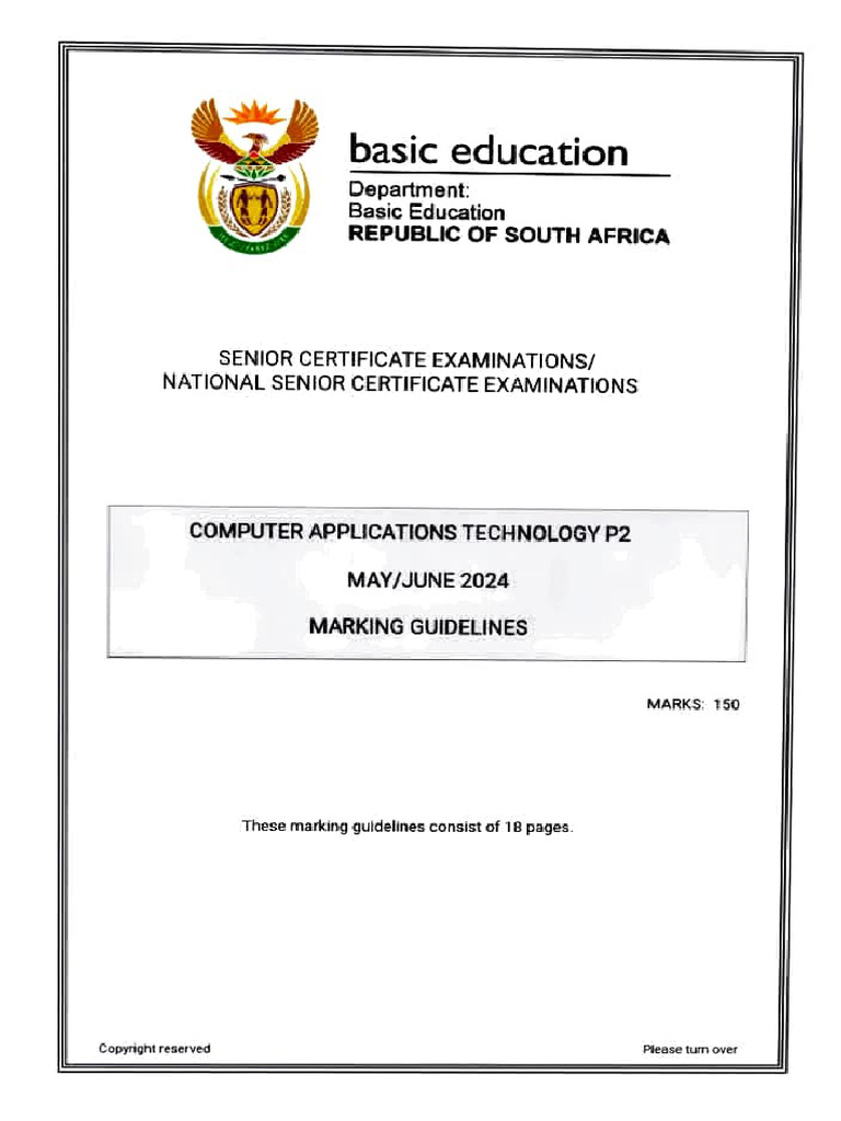 Memo Grd 12 June 2024 | PDF Memo Grd 12 June 2024 | PDF