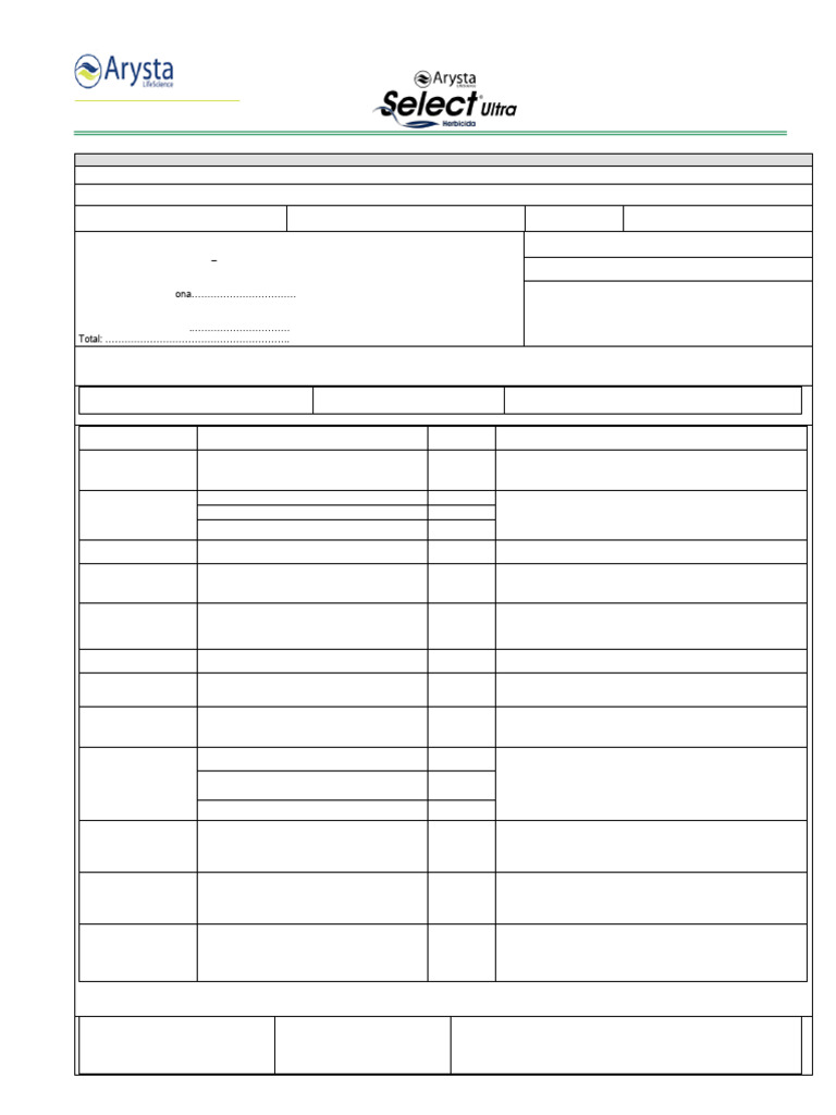 Select Ultra Ficha Tecnica | PDF