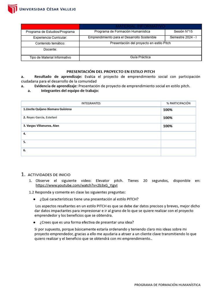 Guía Práctica #15 | PDF