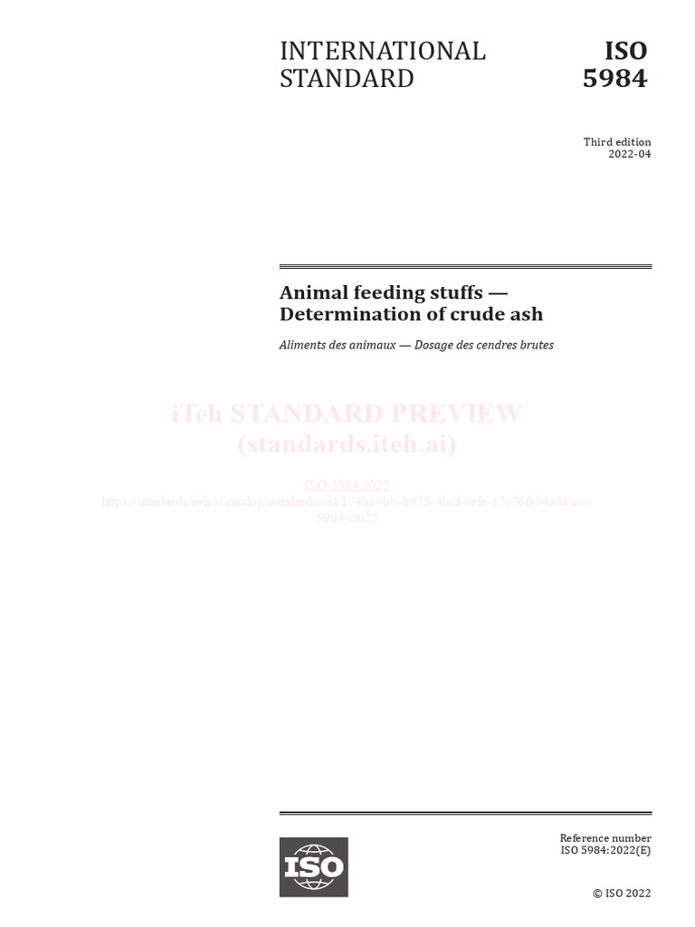 Iso 5984 2022 | PDF