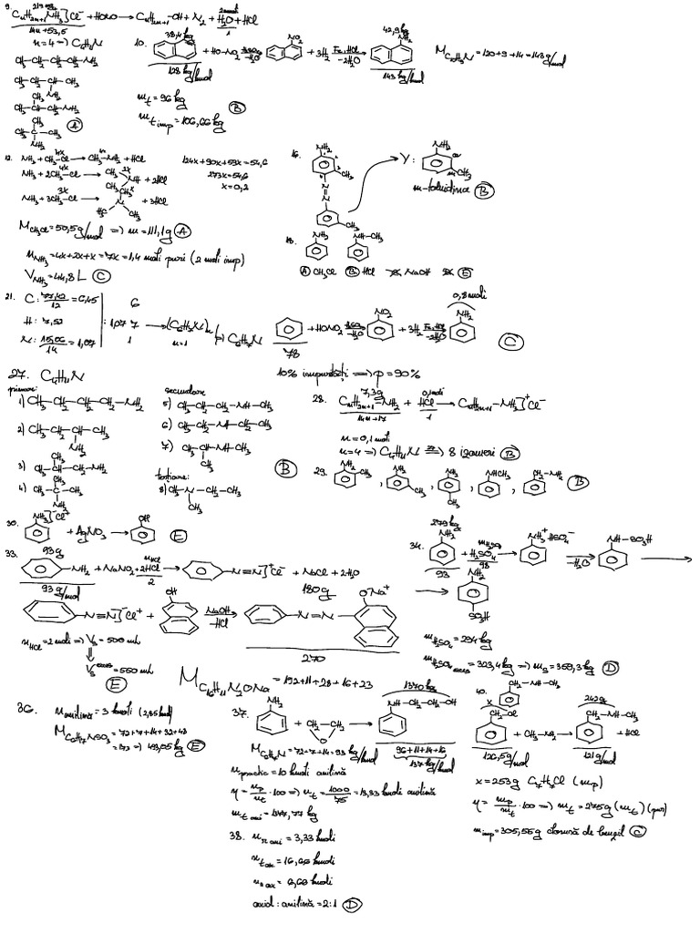 Capitolul 4. Amine | PDF
