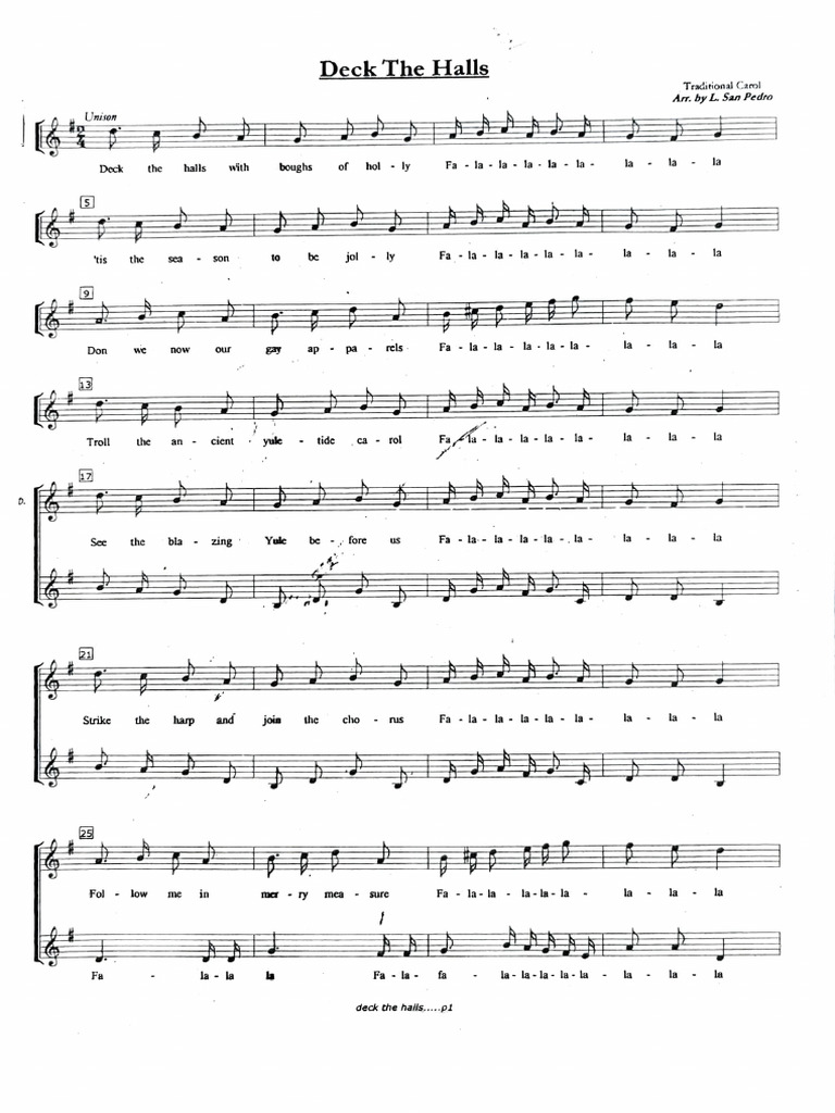 Deck the Halls | PDF