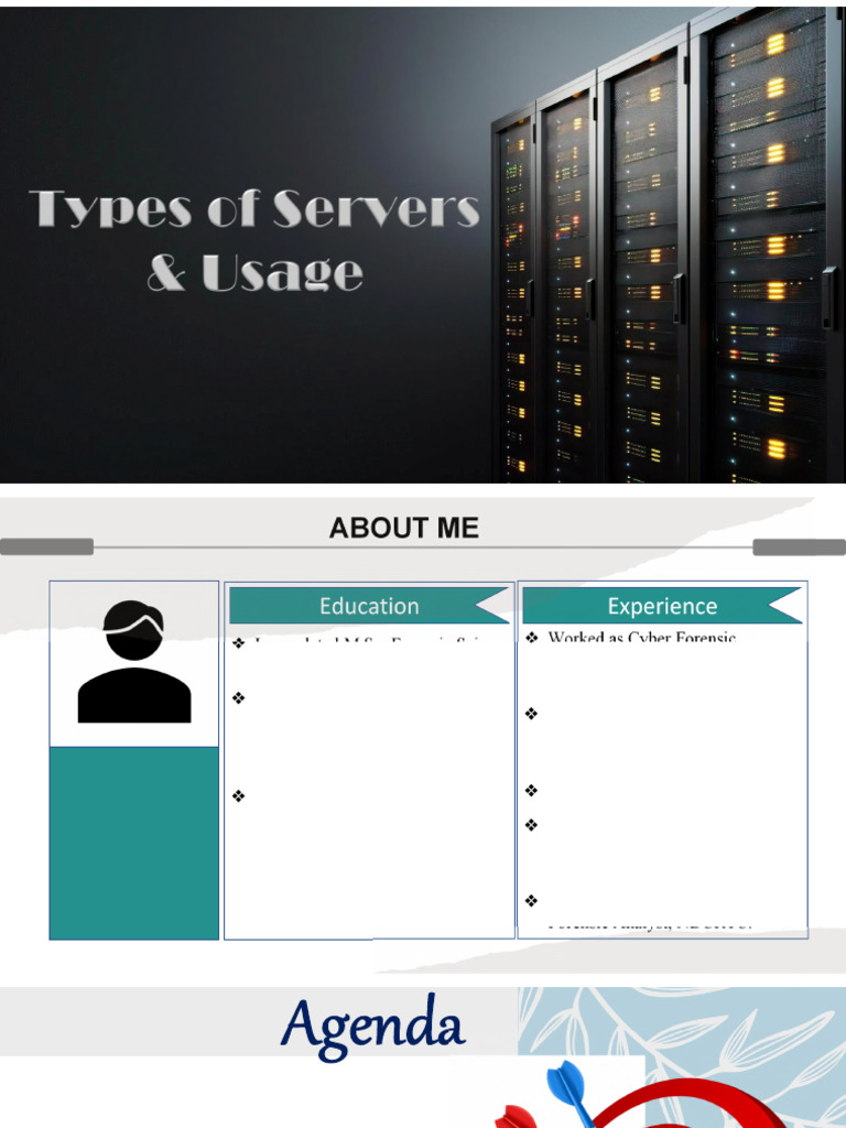 Types of Servers & Usage | PDF