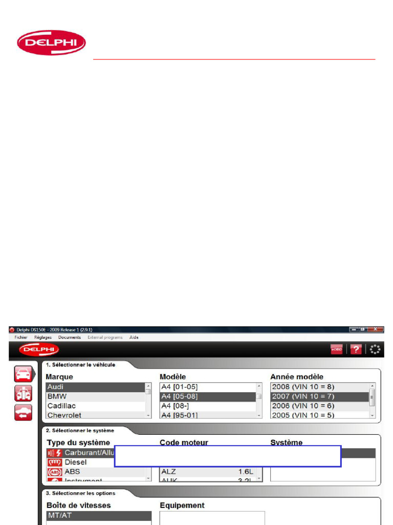 Guide Utilisateur Delphi DS150e | PDF
