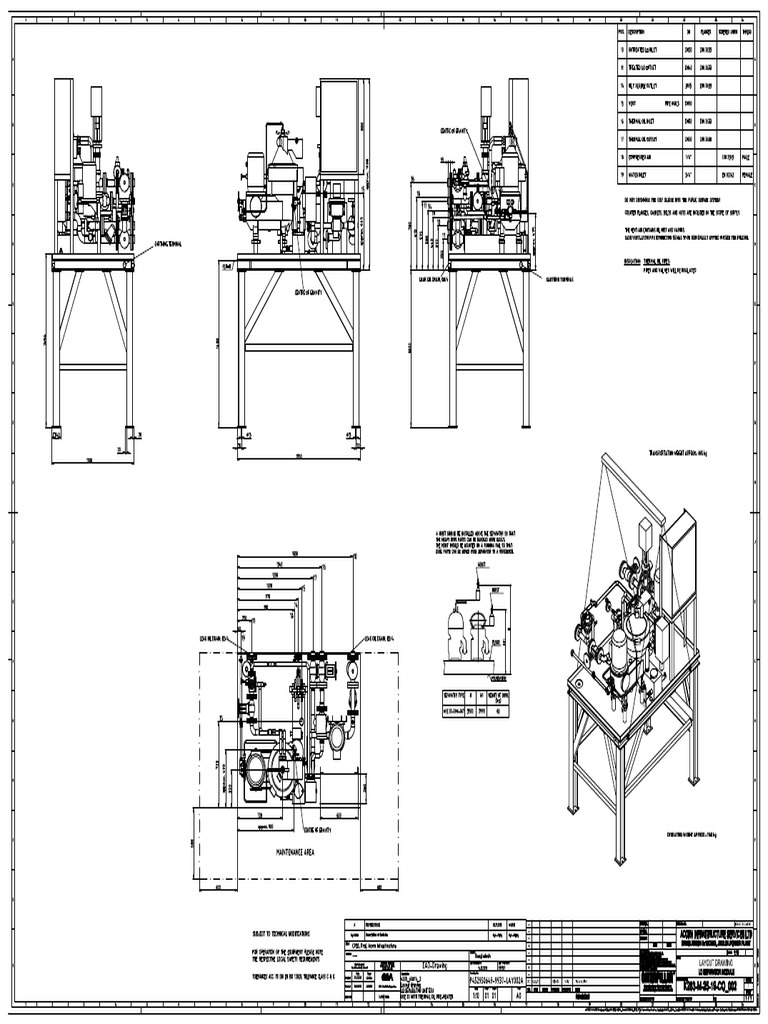 3.2.1 Lay Out Drawing | PDF
