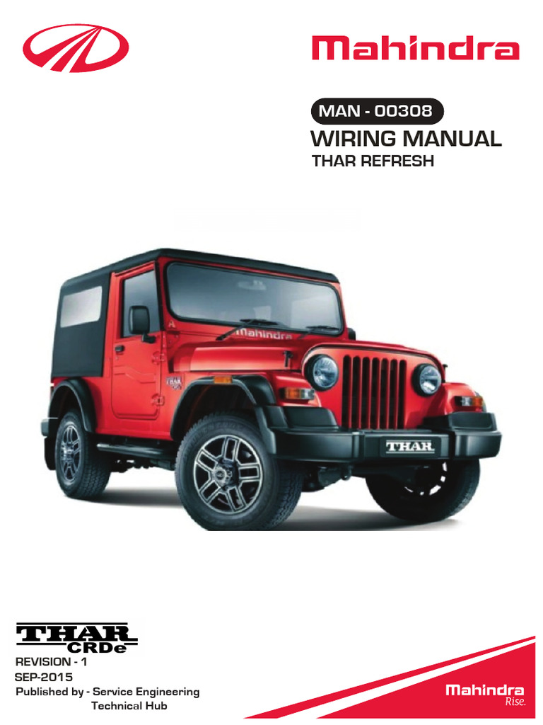 Thar Refresh Wiring Manual | PDF