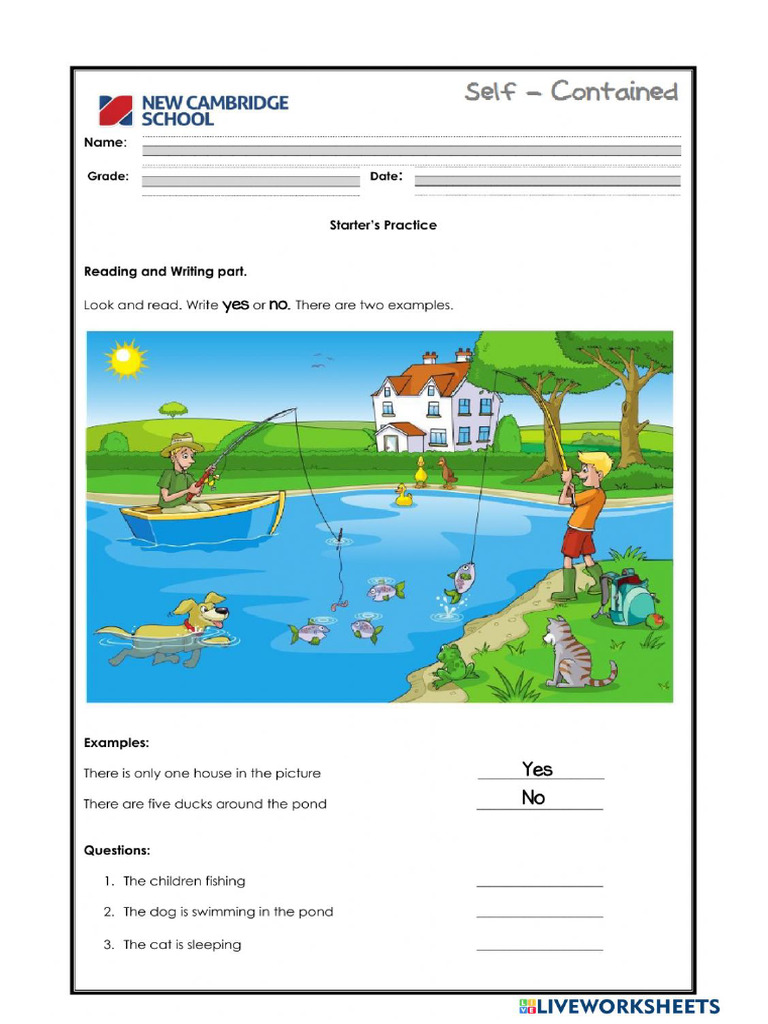 Starters - Activities To Practice | PDF