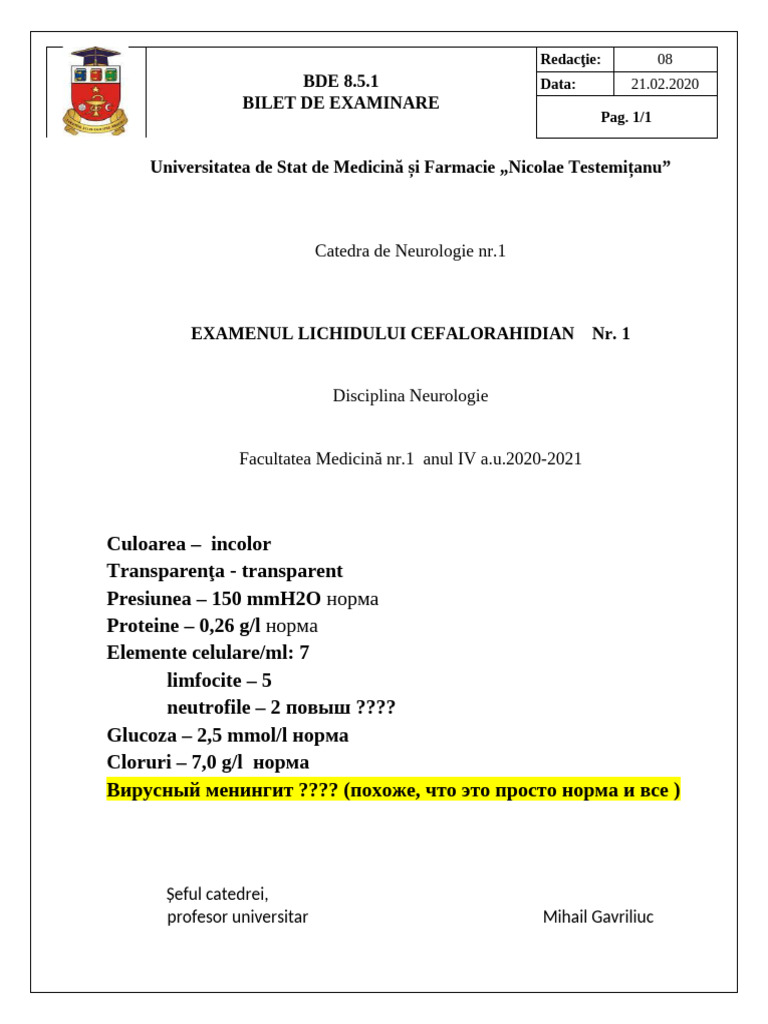 LCR CT IRM - Rom | PDF