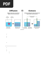 Chapter 3 - Movement Into and Out of Cells (Biology Notes 0610) | PDF ...
