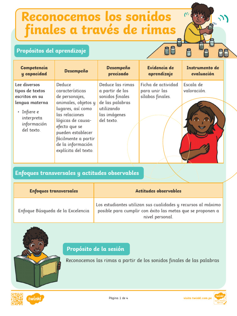 Sa L 1707152402 Sesion de Aprendizaje 1 Conciencia Fonologica ...
