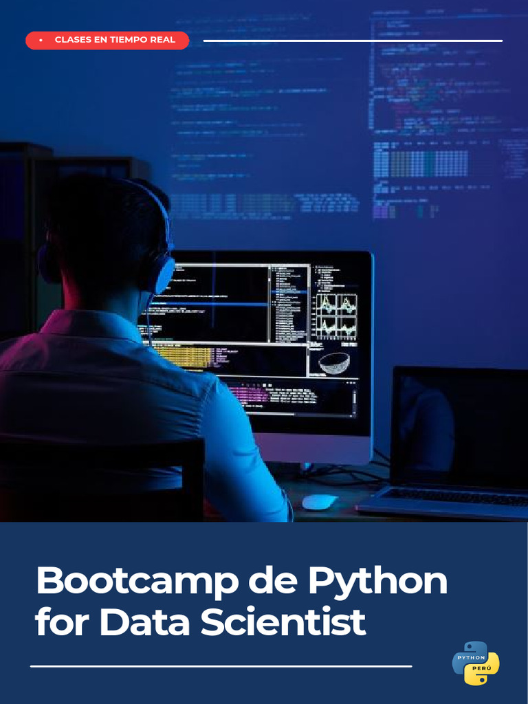 Brochure Python For Data Scientist | PDF | Data | Computers