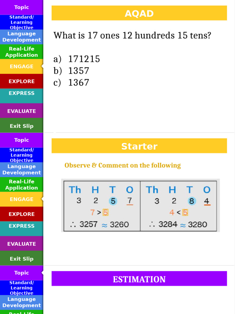 5.estimation of Sum and Difference | PDF